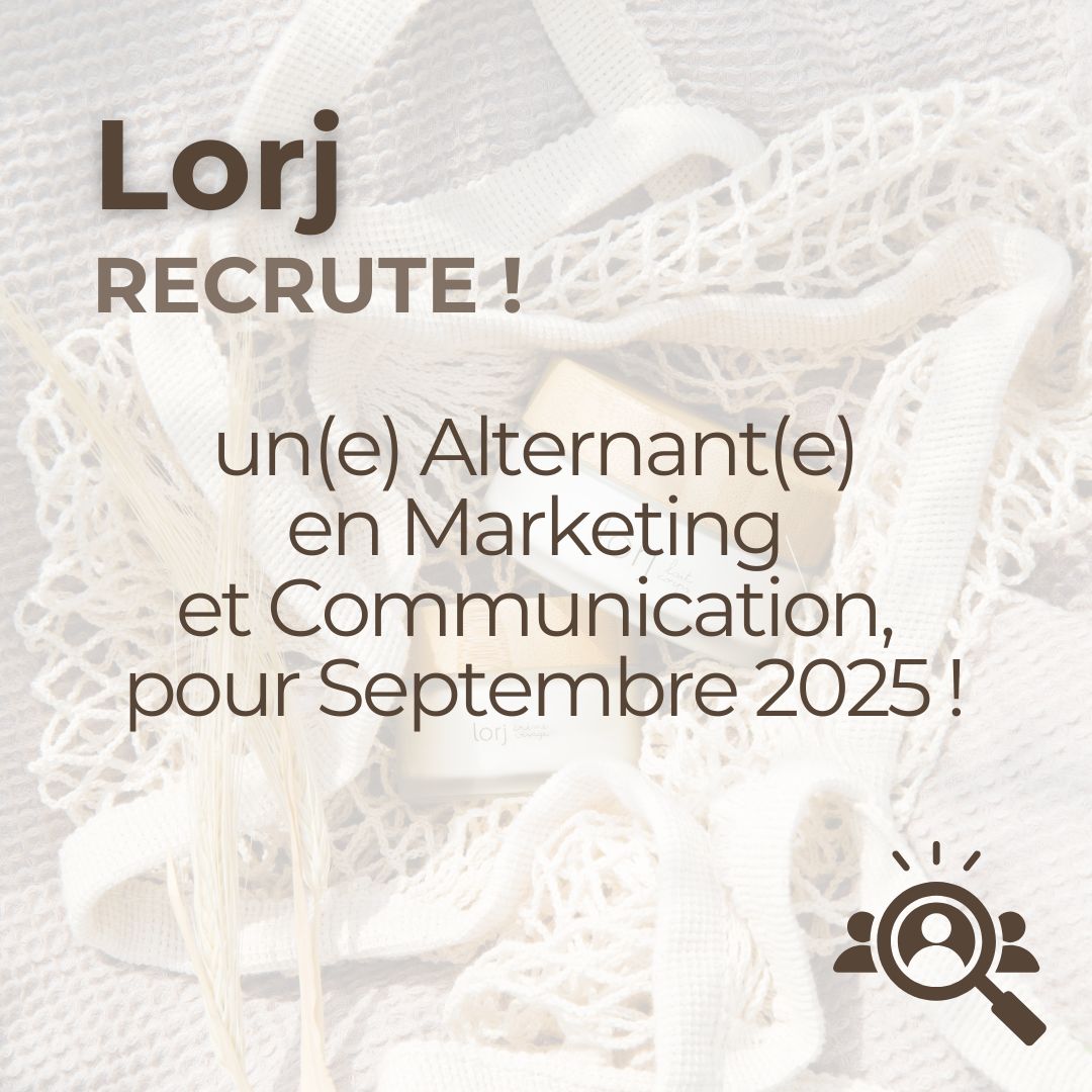 Lorj recherche un(e) Alternant(e) pour la rentrée 2025 ! - Le Village ...